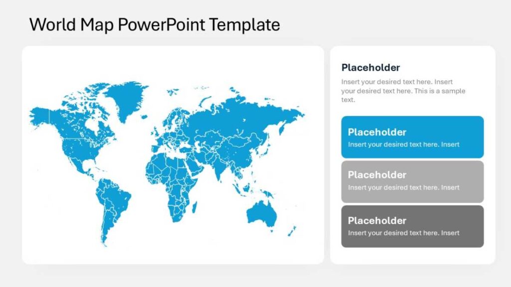 Download Free Editable PowerPoint Maps | SlideFeast.com