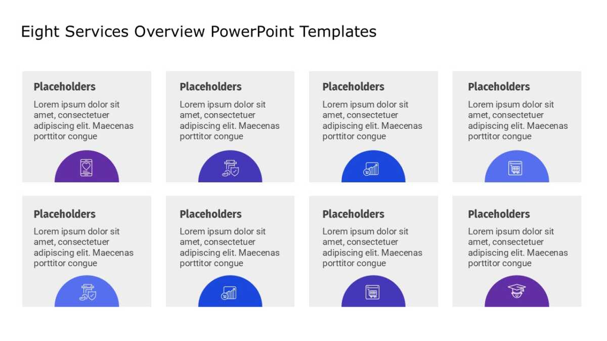 Eight Services Overview PowerPoint Templates - SlideFeast