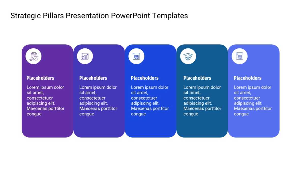 Strategic Pillars Presentation PowerPoint Templates - SlideFeast